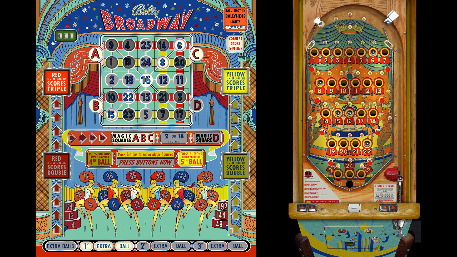 Bingo Pinball Gameroom - Bally Broadway on Steam