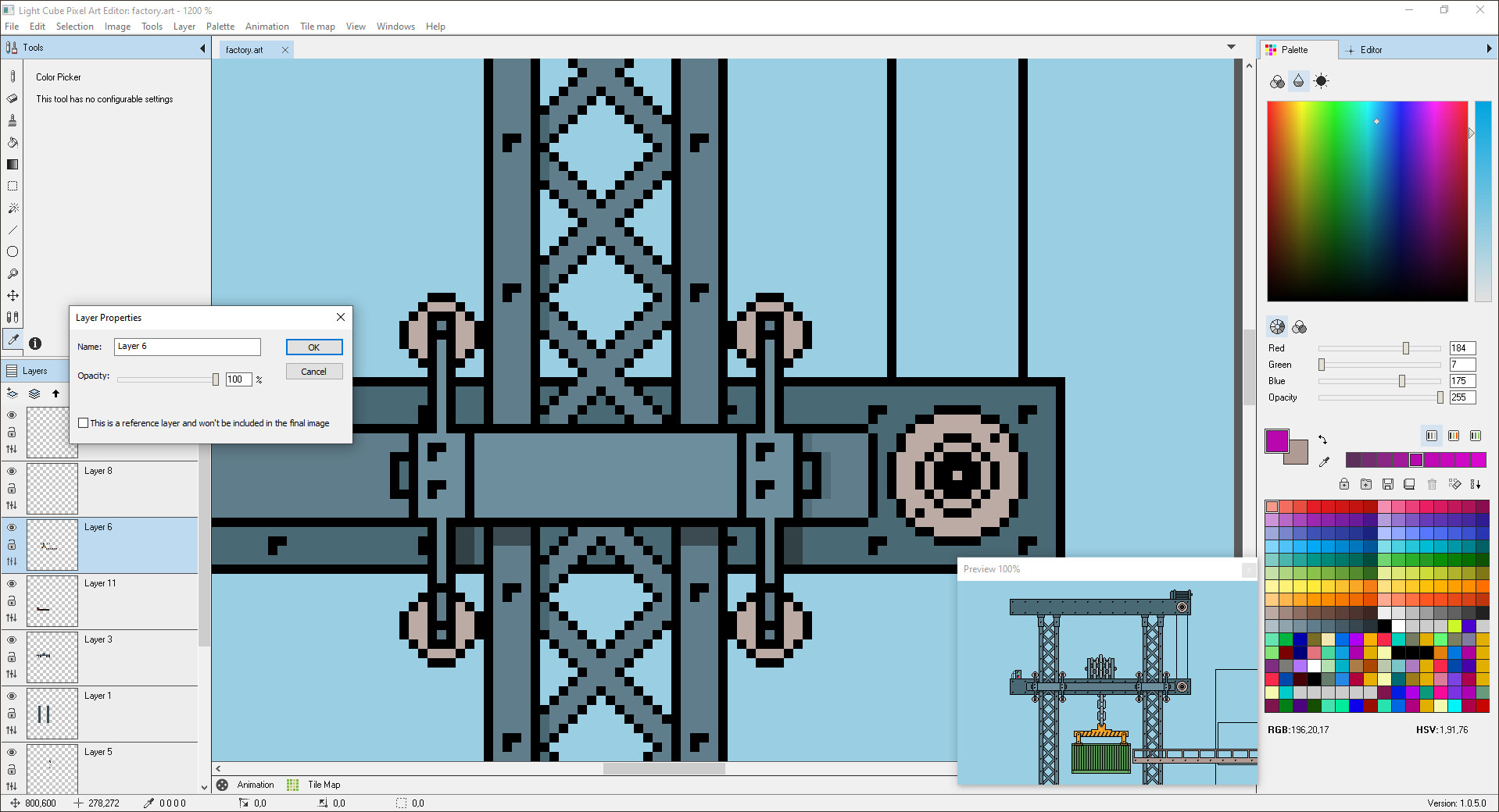 Lightcube Pixel Art Editor on Steam
