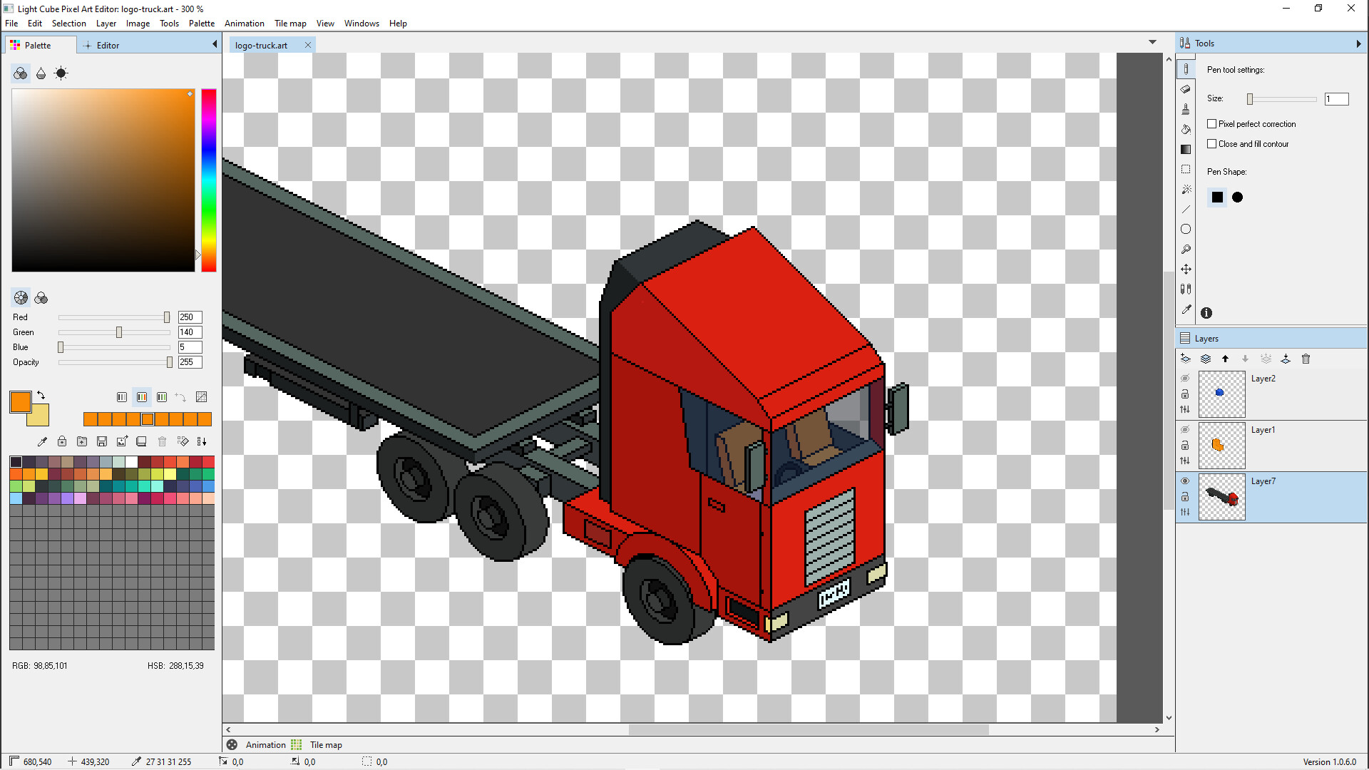 Lightcube Pixel Art Editor on Steam