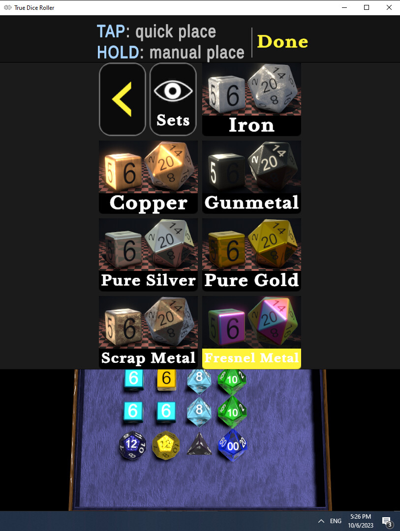 True Dice Roller on Steam