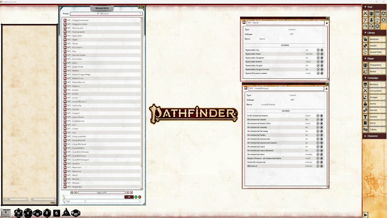 Save 25% on Fantasy Grounds - Pathfinder 2 RPG - Bestiary - Syrinscape ...