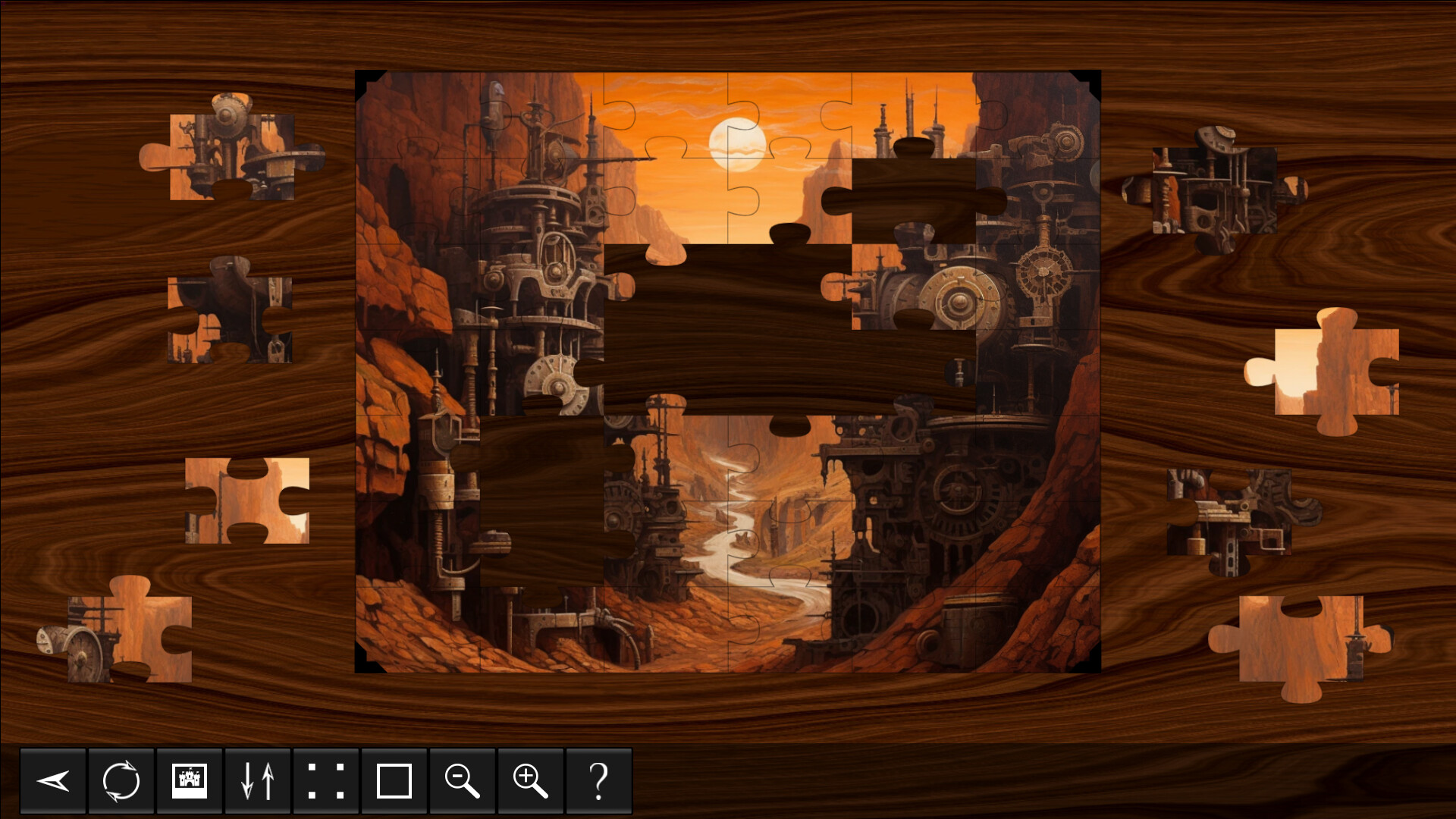 Steampunk Jigsaw Puzzles - The Wild West on Steam