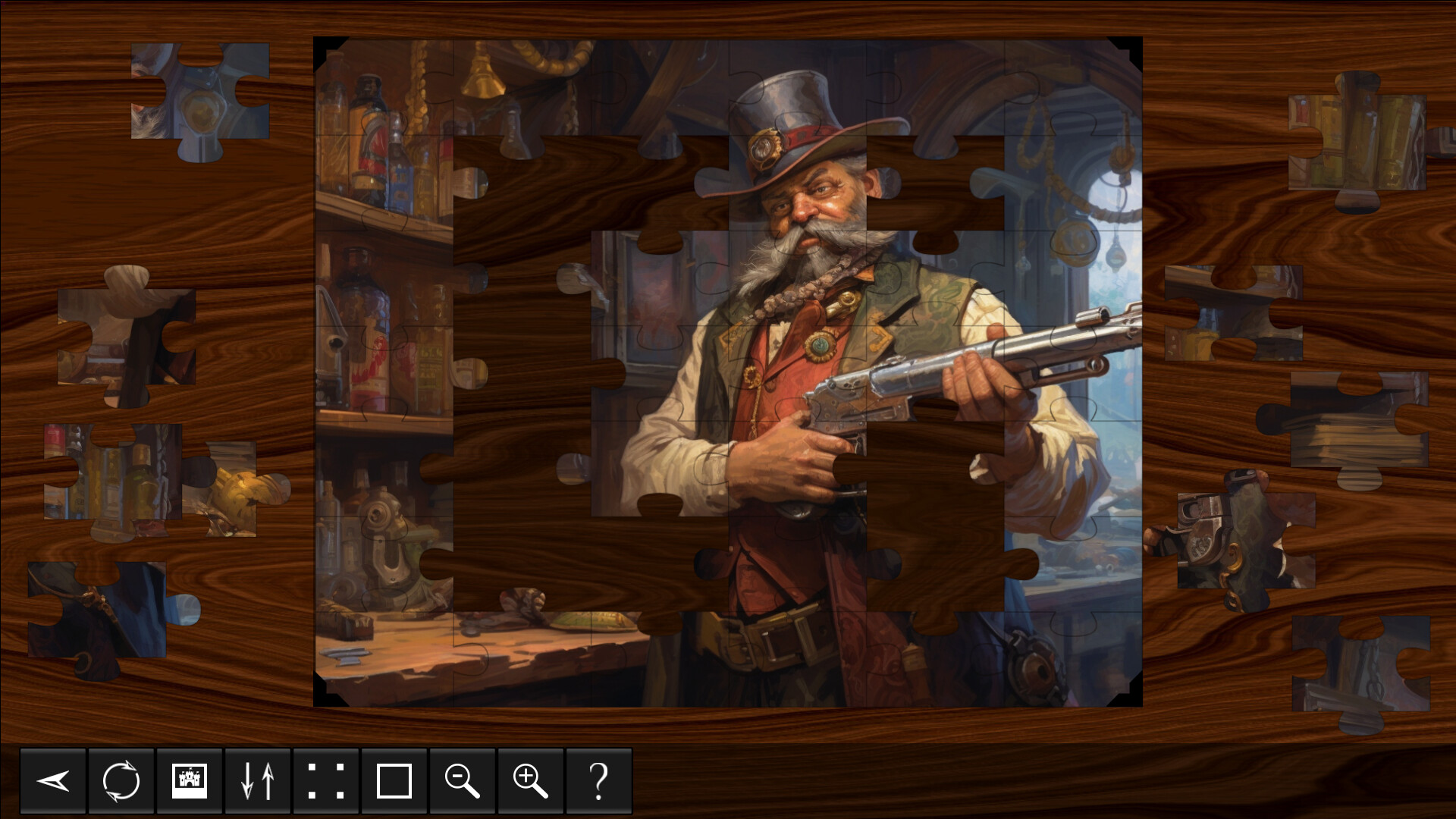 Steampunk Jigsaw Puzzles - The Wild West on Steam