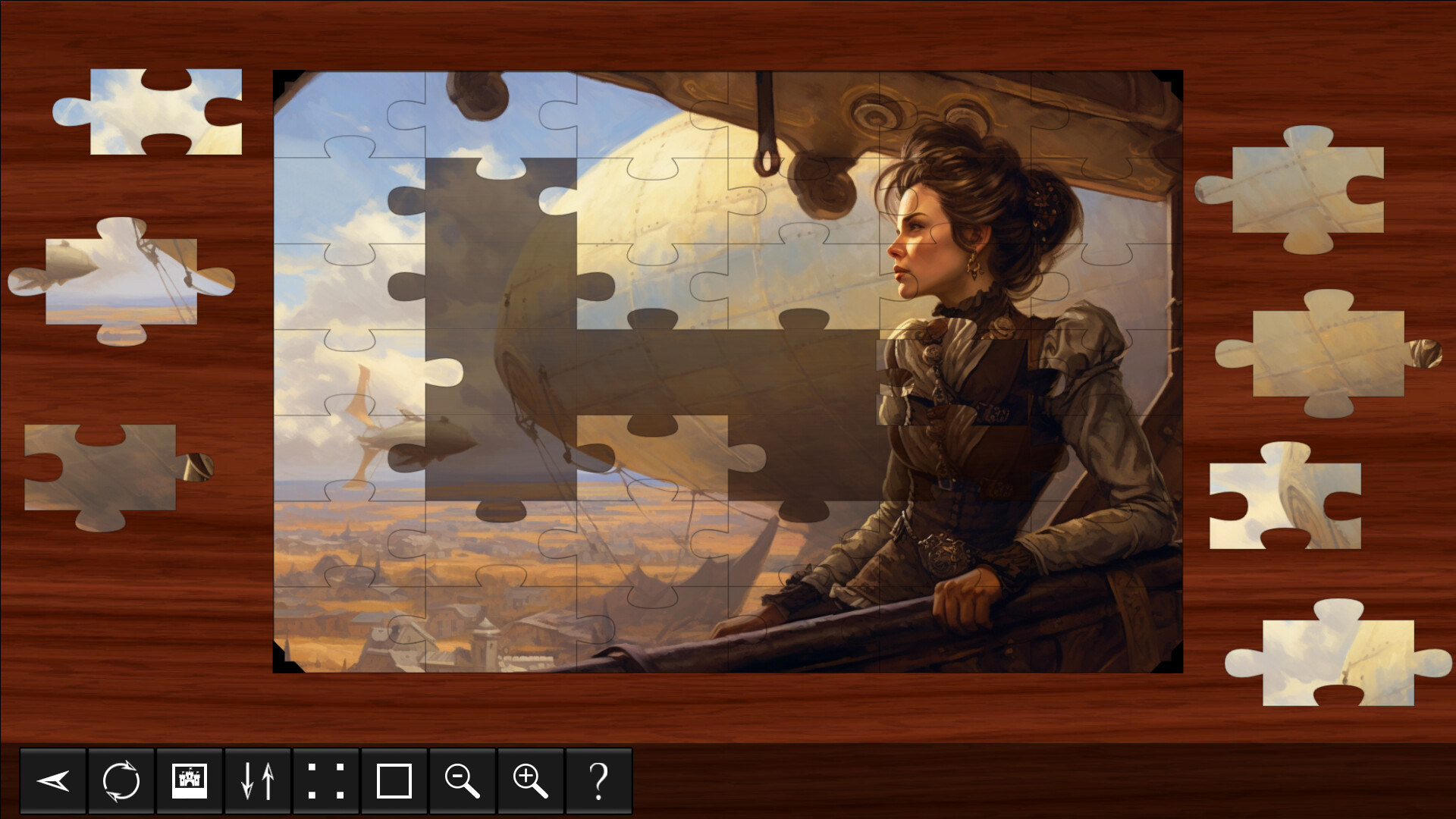 Steampunk Jigsaw Puzzles - Airships & Aviators on Steam