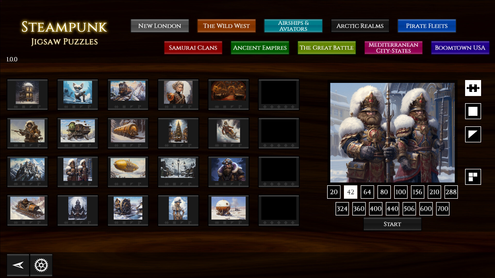 Steampunk Jigsaw Puzzles - Arctic Realms on Steam