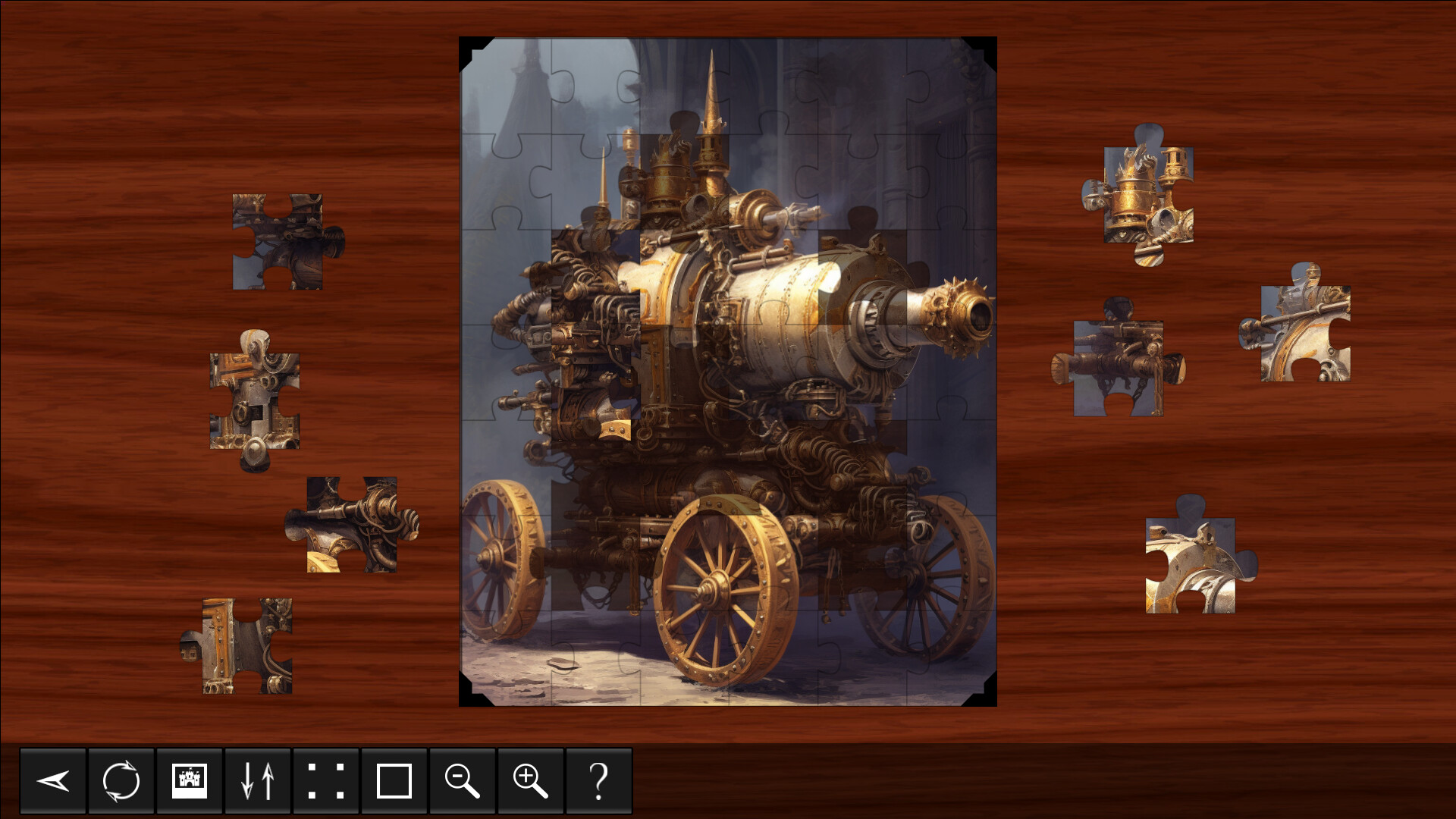 Steampunk Jigsaw Puzzles - The Great Battle on Steam