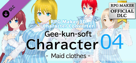 RPG Maker 3D Character Converter - Gee-kun-soft character 04 Maid ...