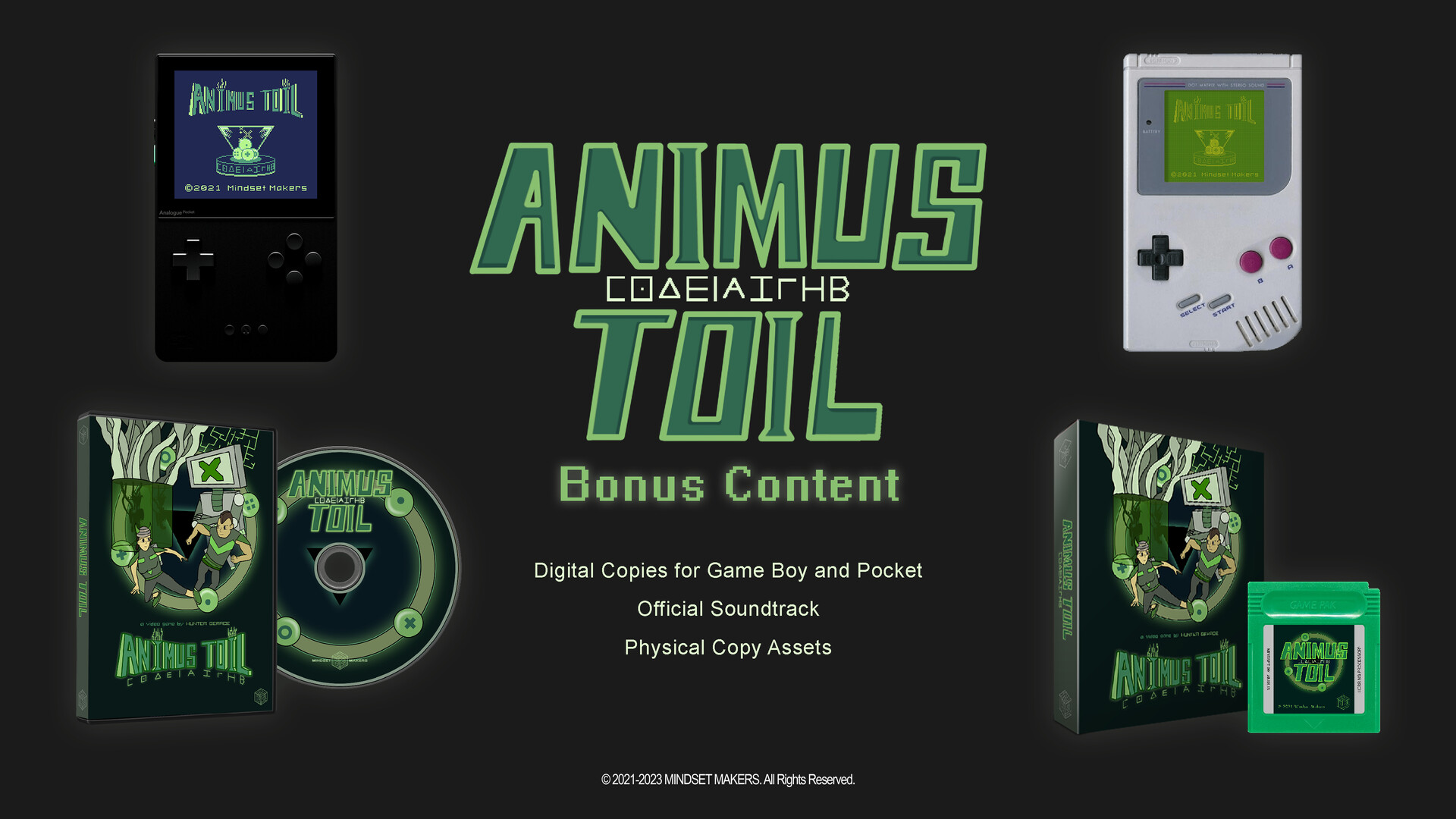 Animus Toil - Bonus Content ($2 Donation) on Steam