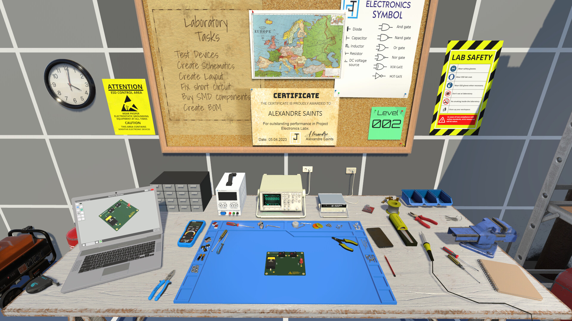 Electronics Puzzle Lab on Steam