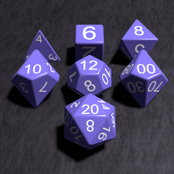 True Dice Roller - Blueberry Pastel Dice on Steam