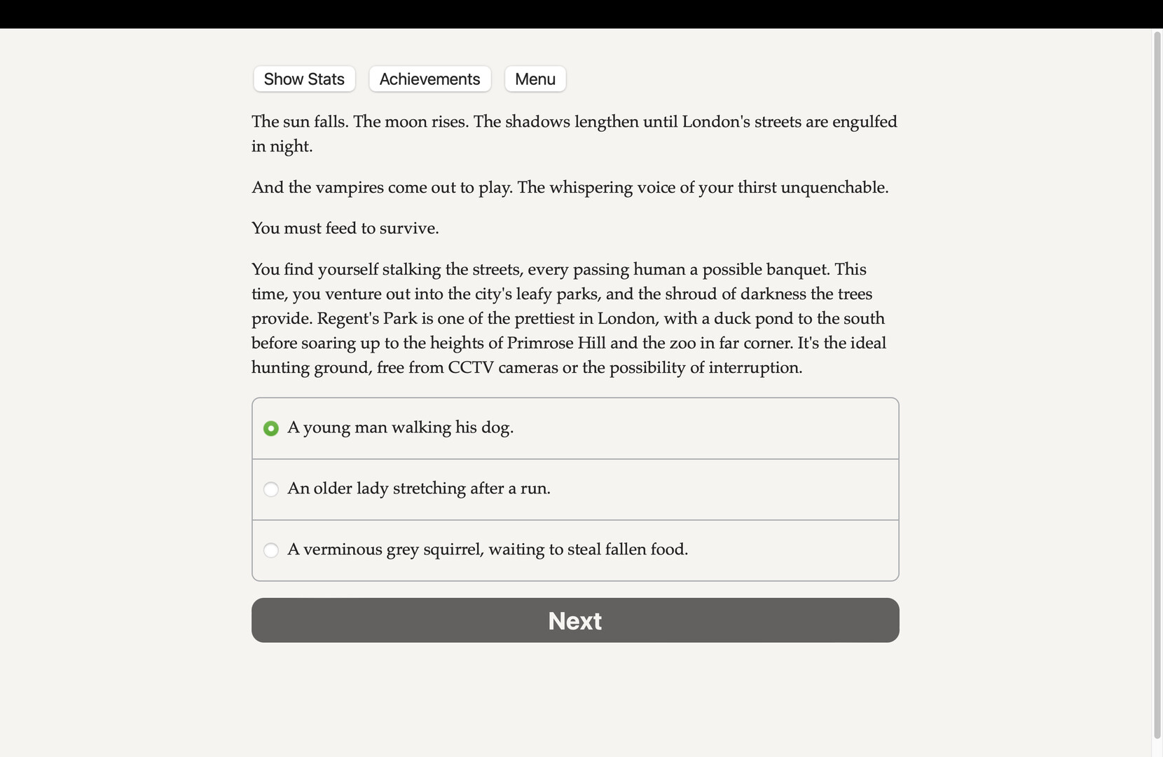 Vampire's Kiss on Steam