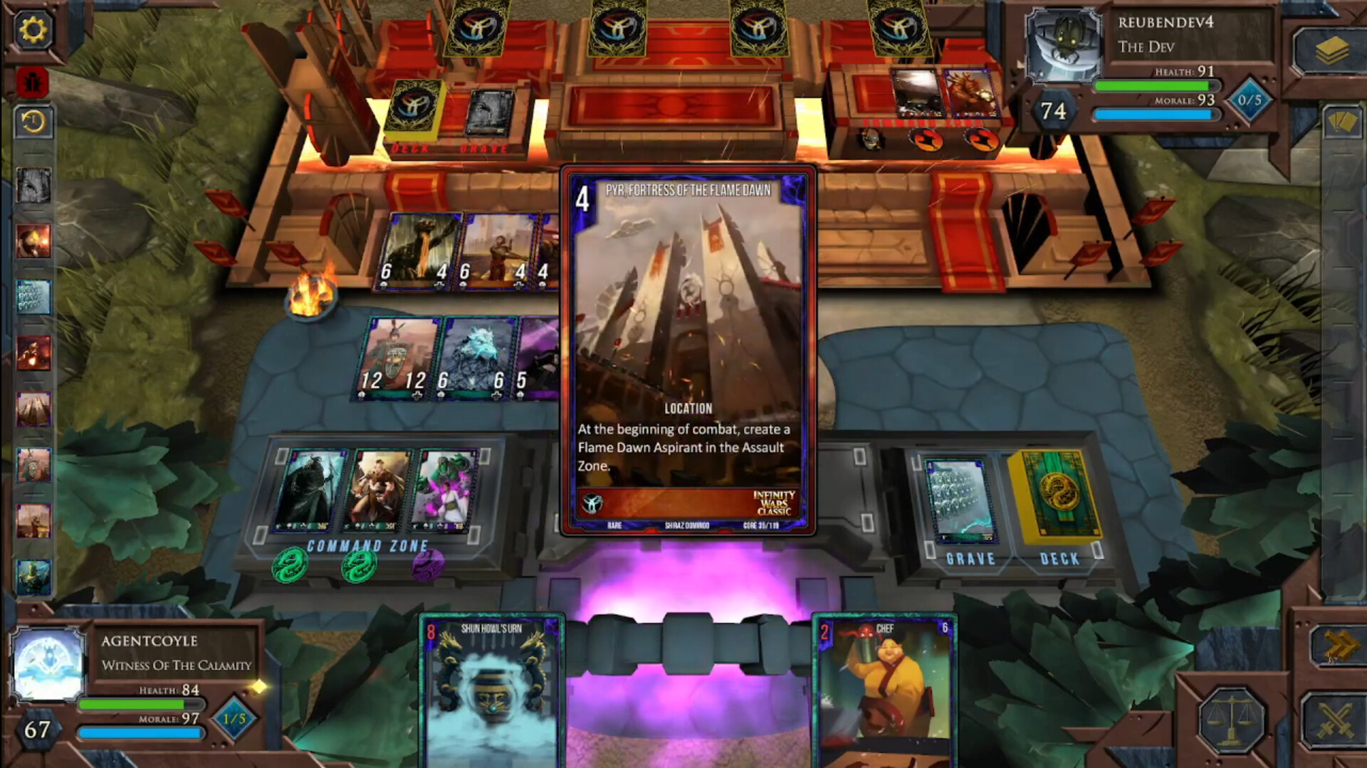 Infinity Wars: Animated Trading Card Game no Steam