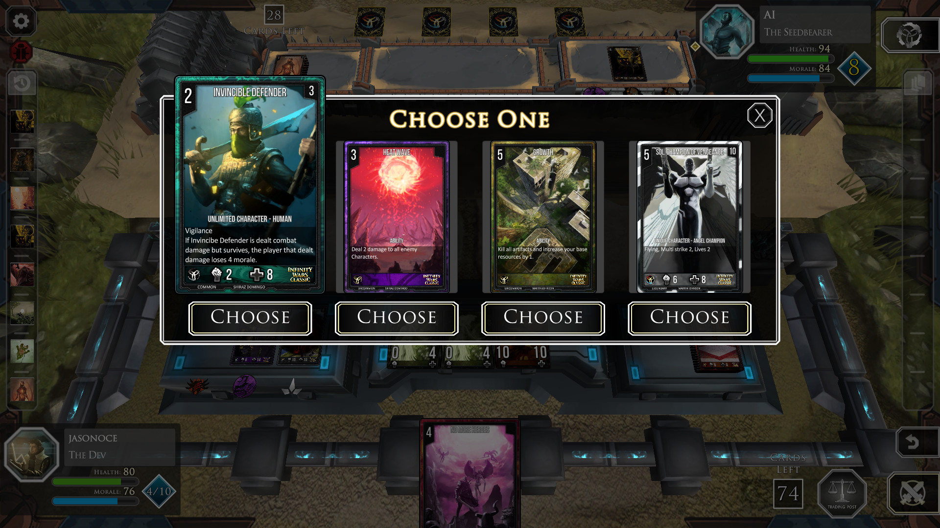 Infinity Wars: Animated Trading Card Game on Steam