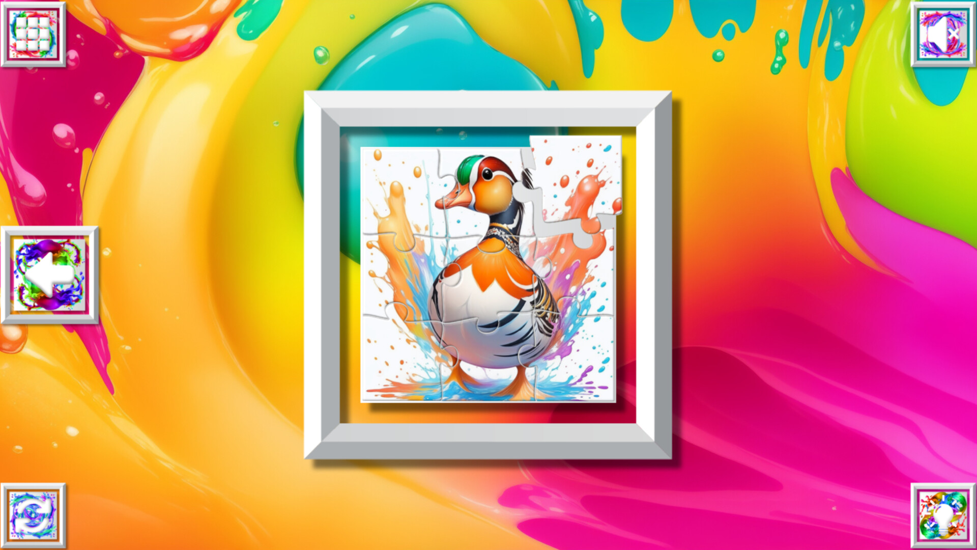 Color Splash: Birds on Steam