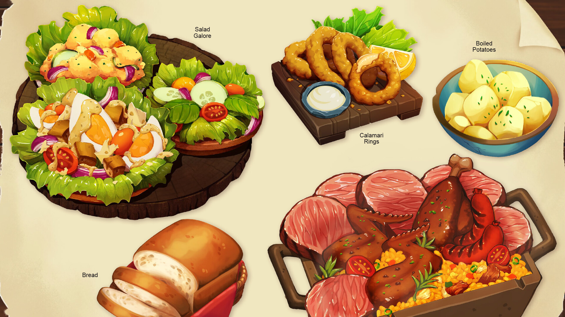 Cuisineer - Artbook on Steam