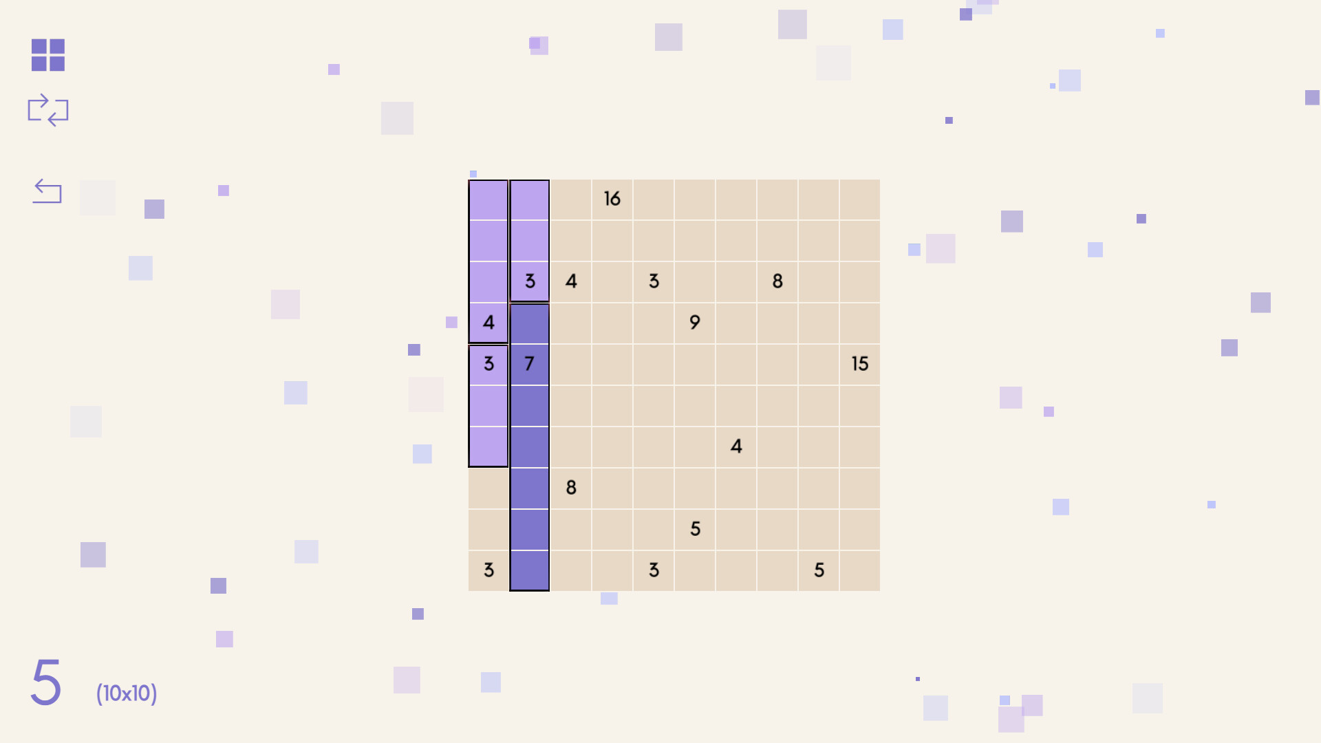 Square Logic - A Shikaku Puzzle on Steam
