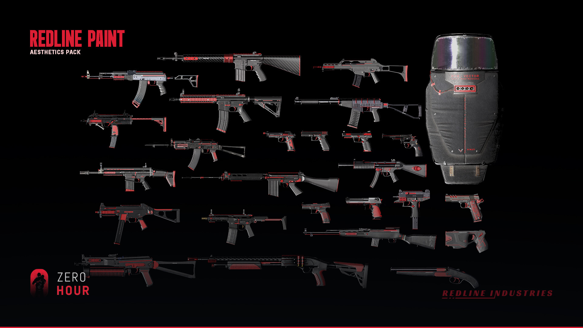 Zero Hour - Redline Aesthetics Pack · Zero Hour - Aesthetics Pack ...
