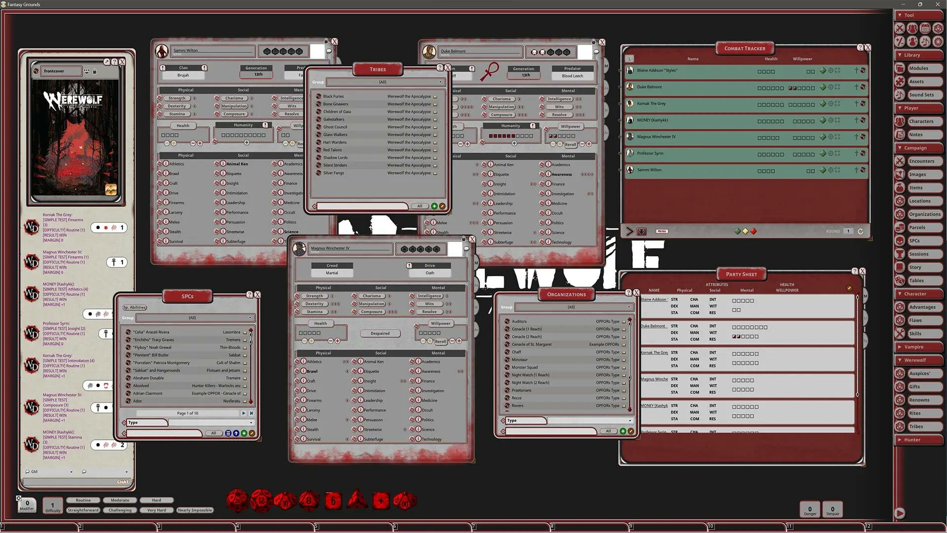 Fantasy Grounds - Werewolf: The Apocalypse 5th Edition Core Rulebook on ...