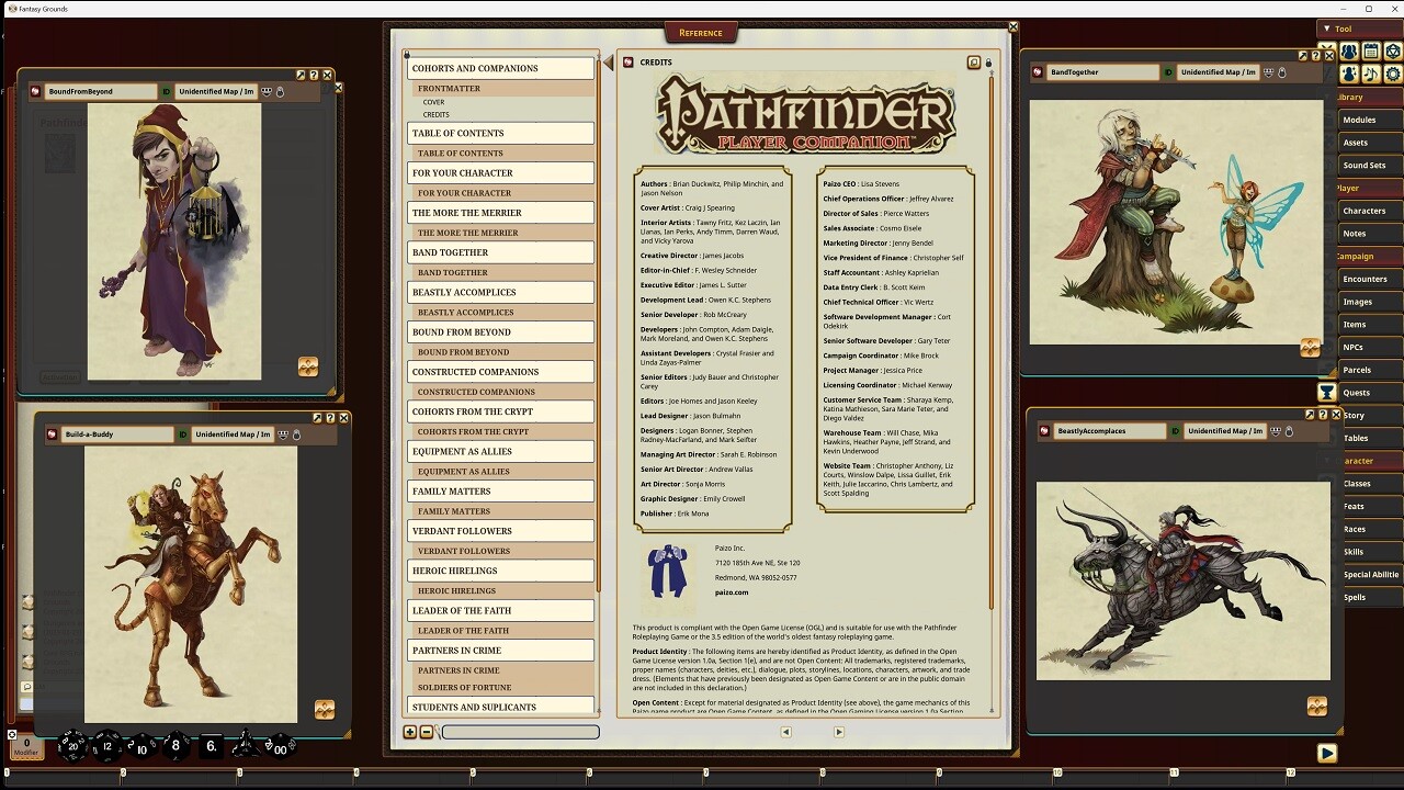Fantasy Grounds - Pathfinder RPG - Pathfinder Companion: Cohorts and ...