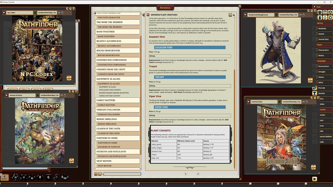 Fantasy Grounds - Pathfinder RPG - Pathfinder Companion: Cohorts and ...
