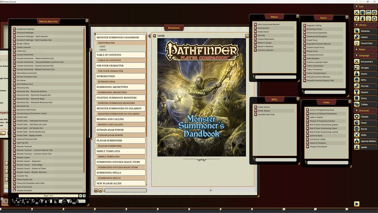 Fantasy Grounds - Pathfinder RPG - Pathfinder Companion: Monster ...