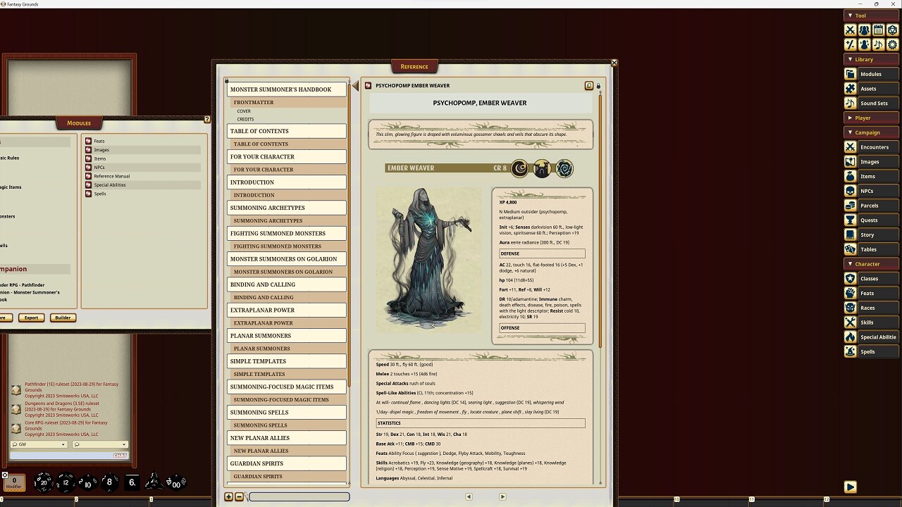 Fantasy Grounds - Pathfinder RPG - Pathfinder Companion: Monster ...