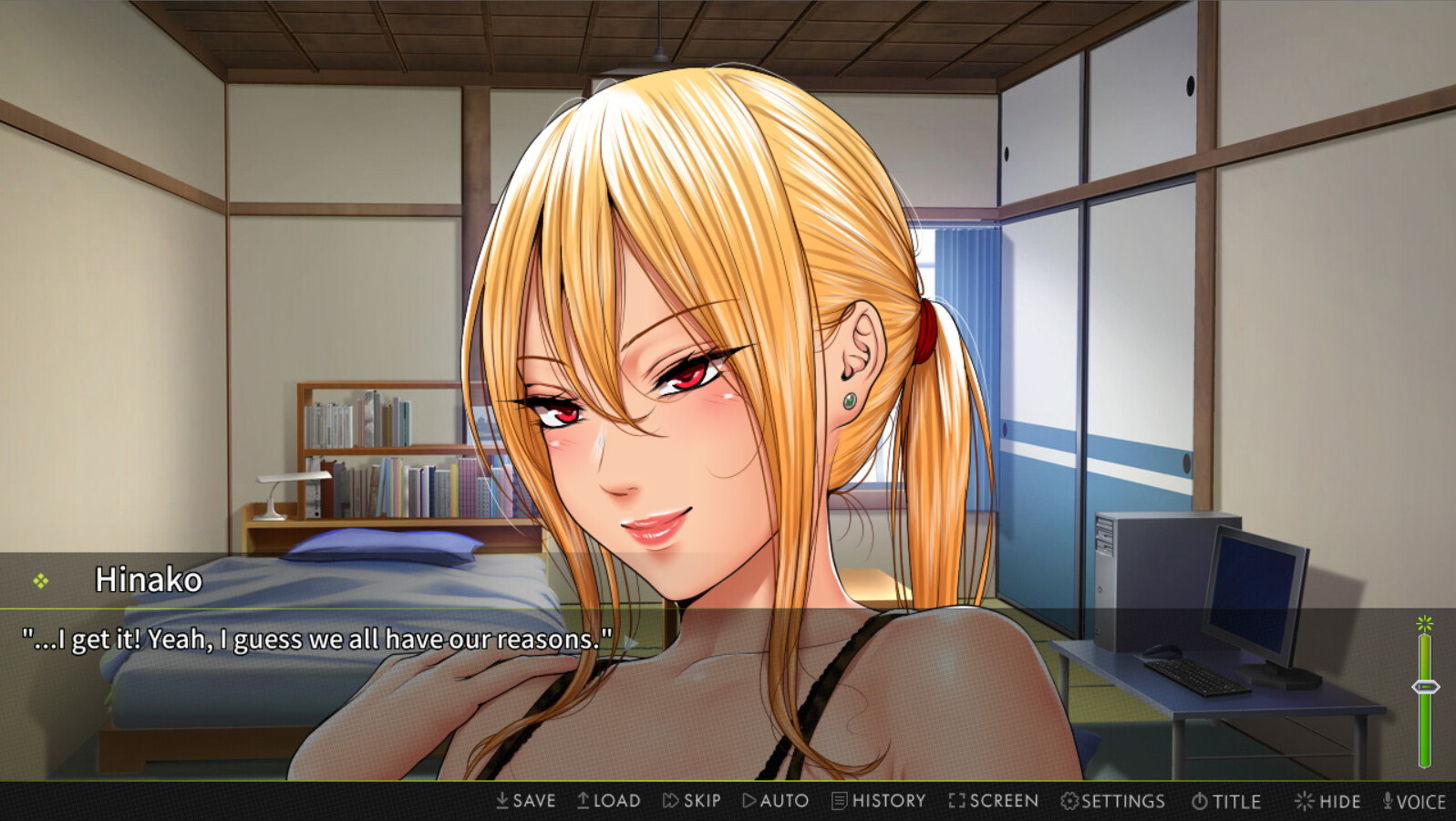 Saving Mrs. Hinako on Steam