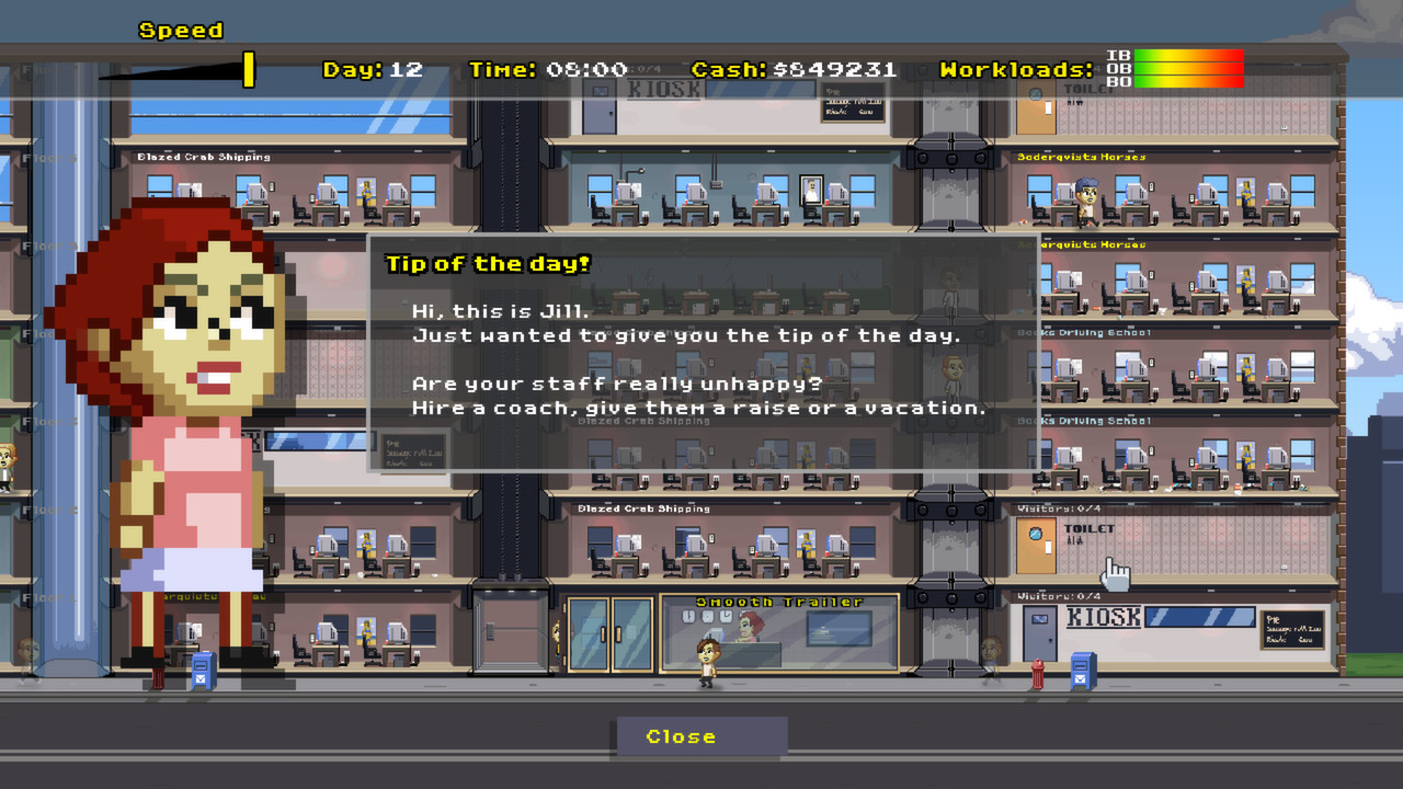 Smooth Operators on Steam