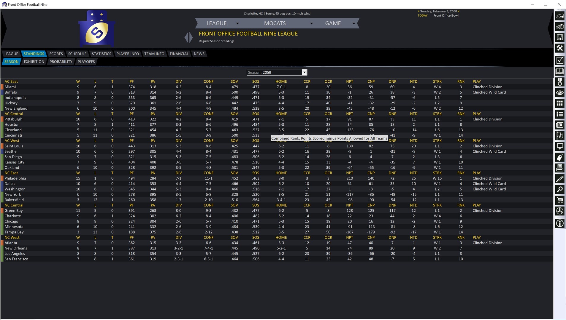 Front Office Football Nine on Steam