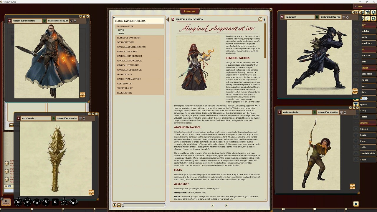 Fantasy Grounds - Pathfinder RPG - Pathfinder Companion: Magic Tactics ...