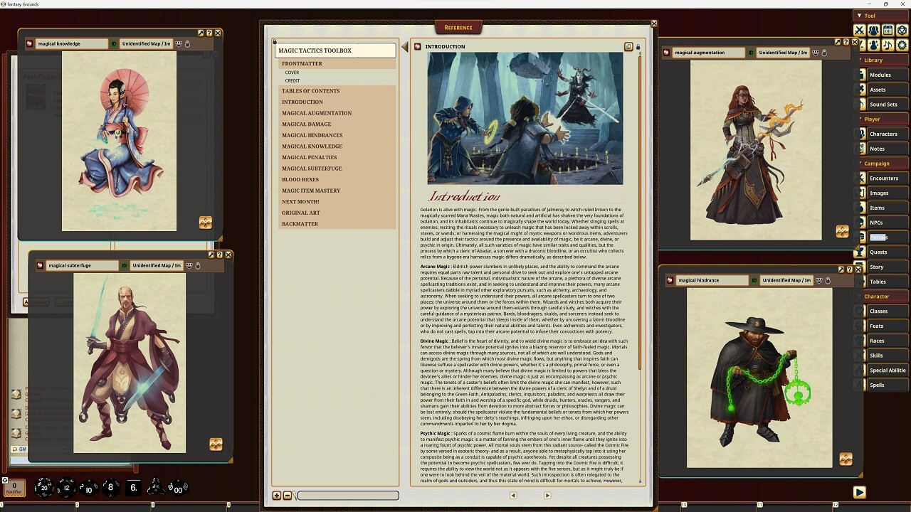 Fantasy Grounds - Pathfinder RPG - Pathfinder Companion: Magic Tactics ...