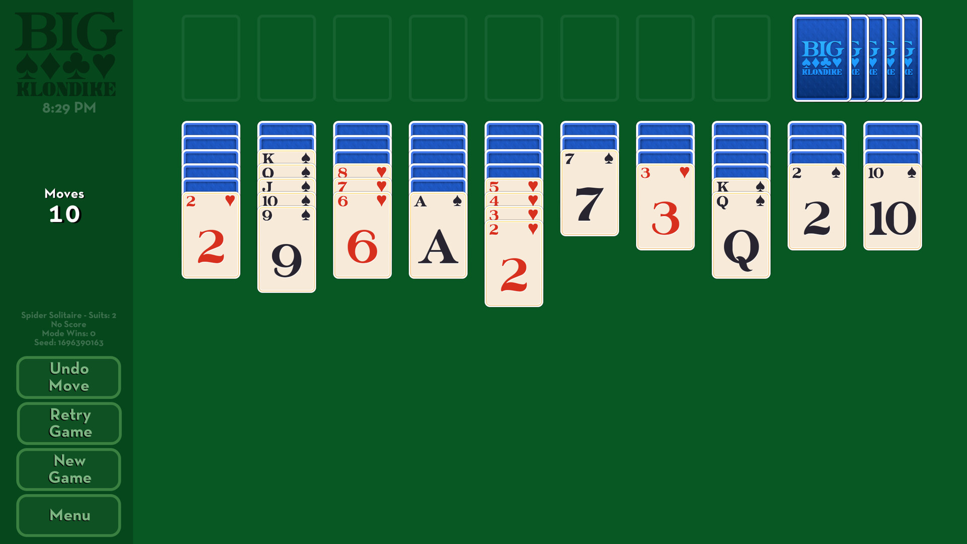 Big Klondike - Spider Solitaire on Steam