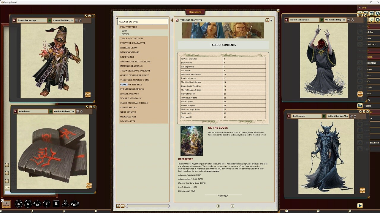 Fantasy Grounds - Pathfinder RPG - Pathfinder Companion: Agents of Evil ...