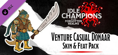 Idle Champions - Venture Casual Donaar Skin & Feat Pack on Steam