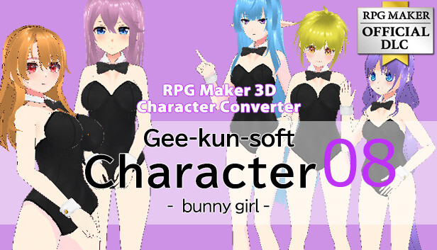 RPG Maker 3D Character Converter - Gee-kun-soft character 08 bunny girl on Steam