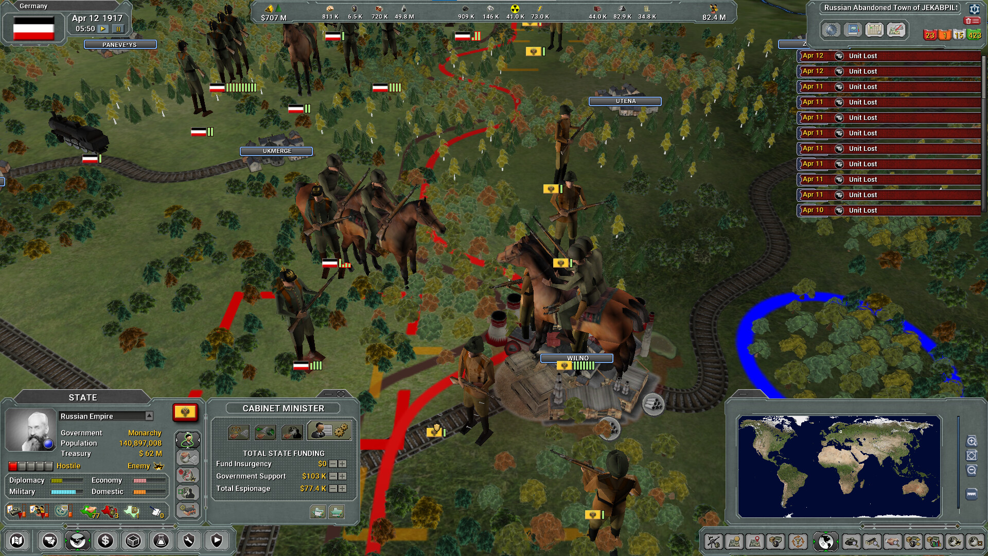 Supreme Ruler The Great War Remastered on Steam