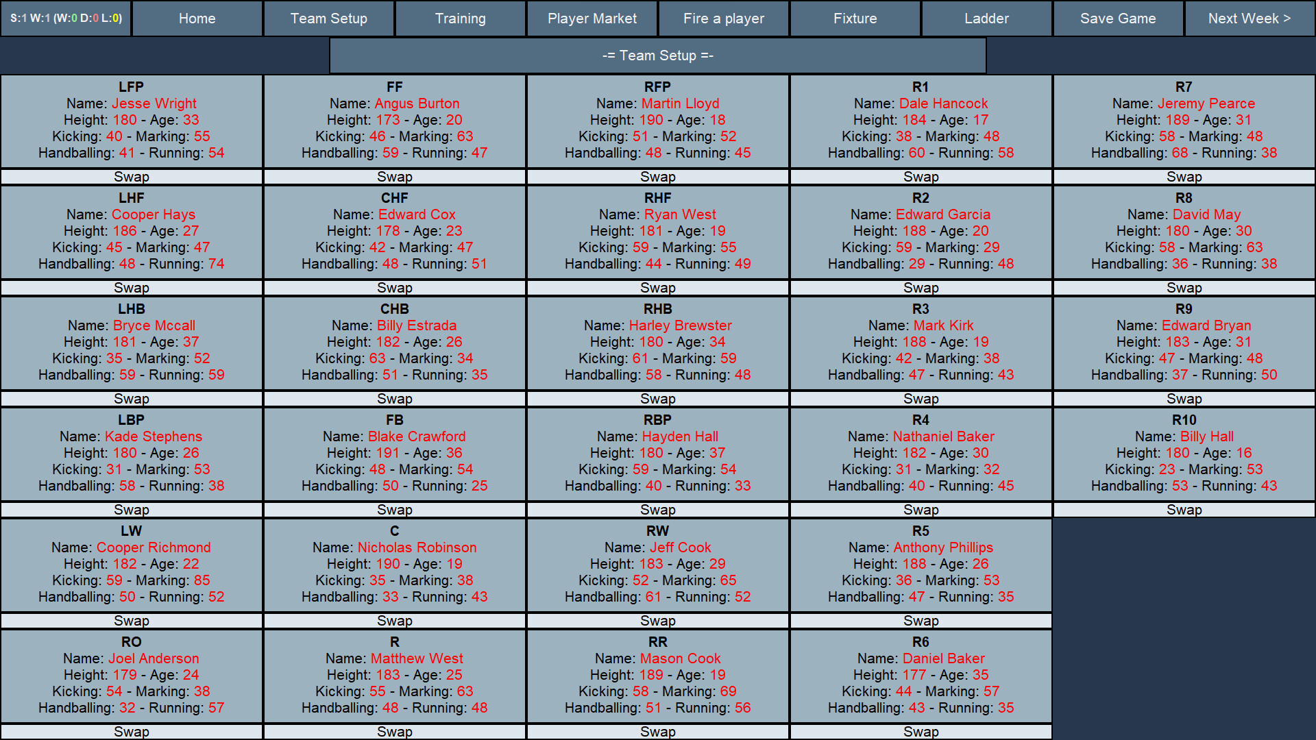 Aussie Rules Coach on Steam