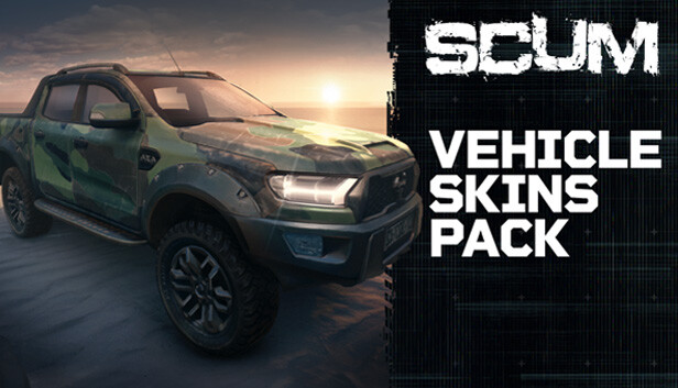 SCUM Car Skins 1 · SCUM Vehicle Skins Pack Price history · SteamDB