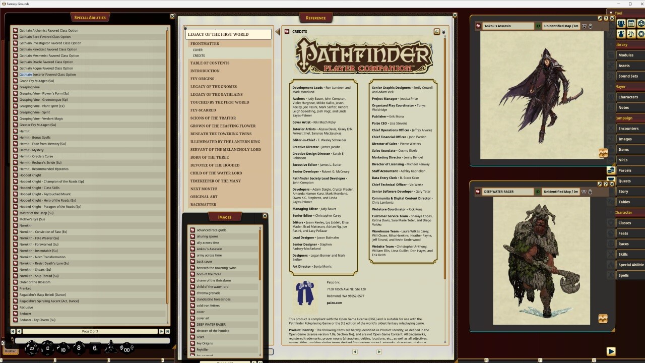 Fantasy Grounds - Pathfinder RPG - Pathfinder Companion: Legacy of the ...