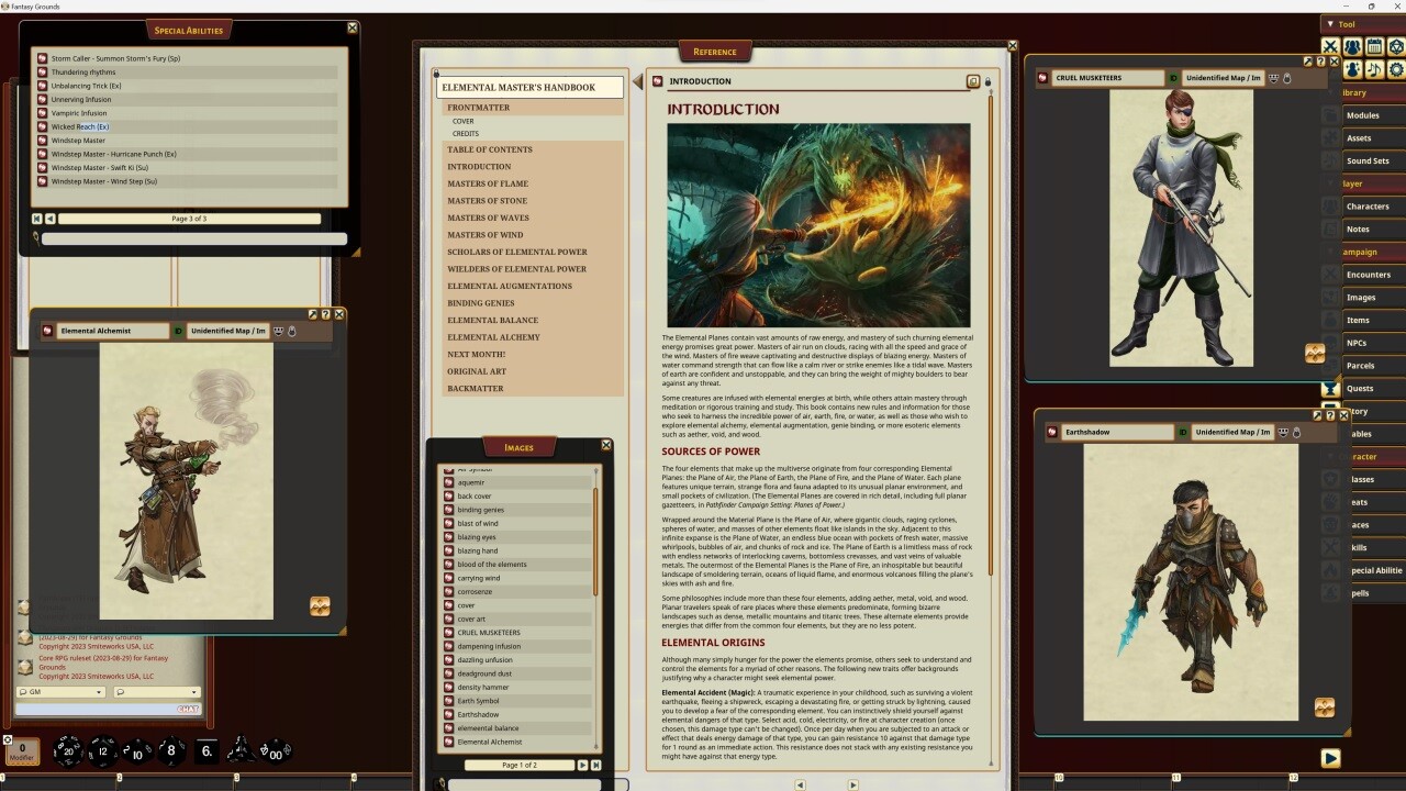 Fantasy Grounds - Pathfinder RPG - Pathfinder Companion: Elemental ...
