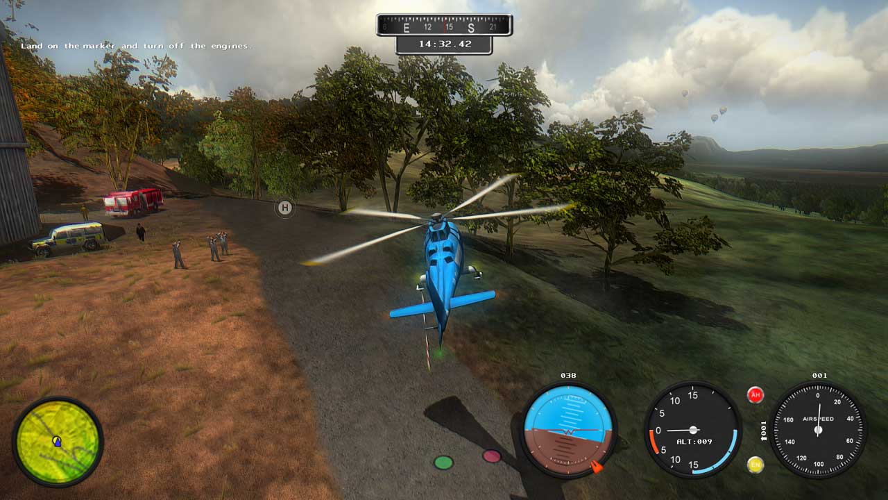 Helicopter Computer Game