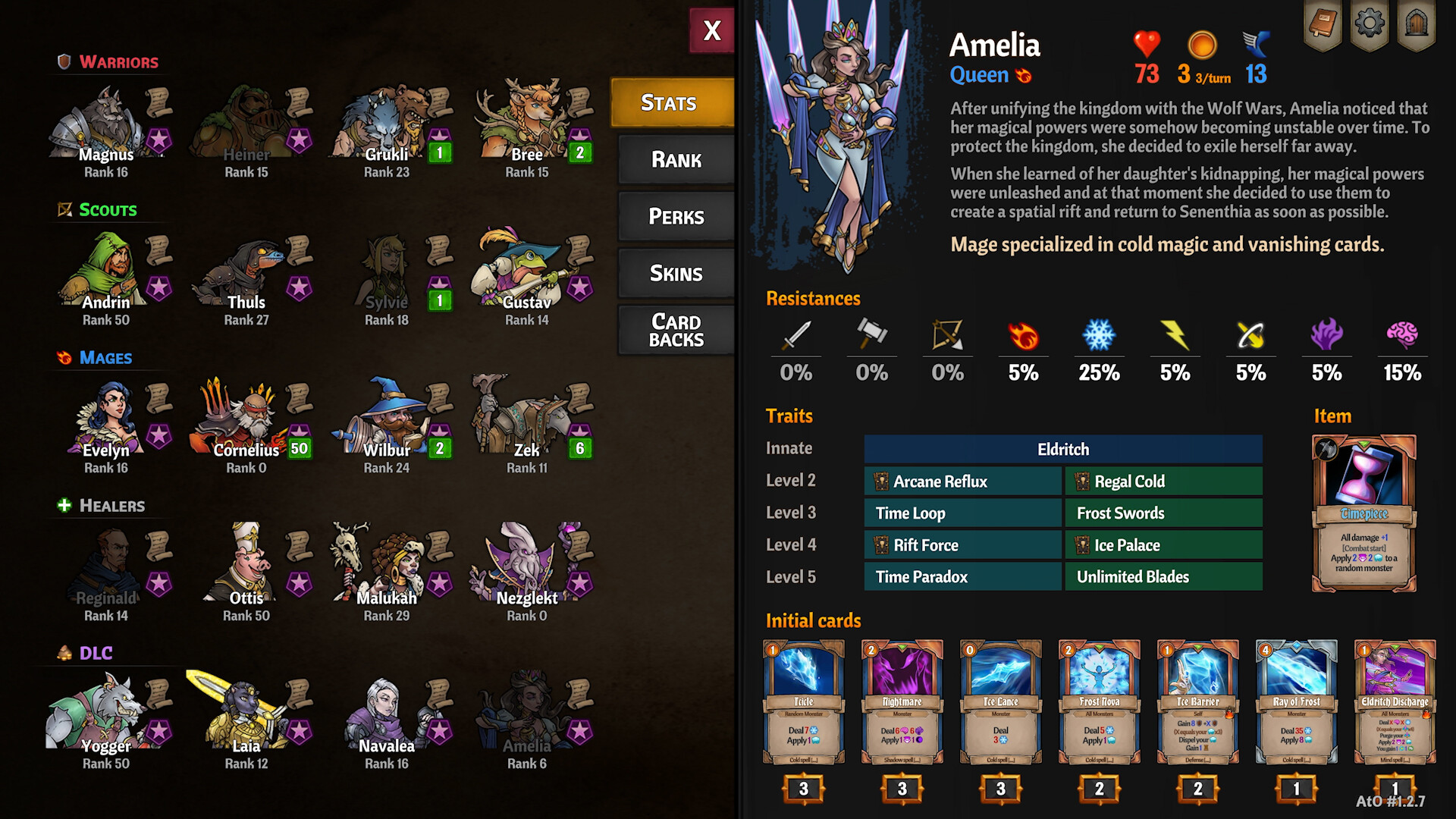 Across the Obelisk: Amelia, the Queen on Steam