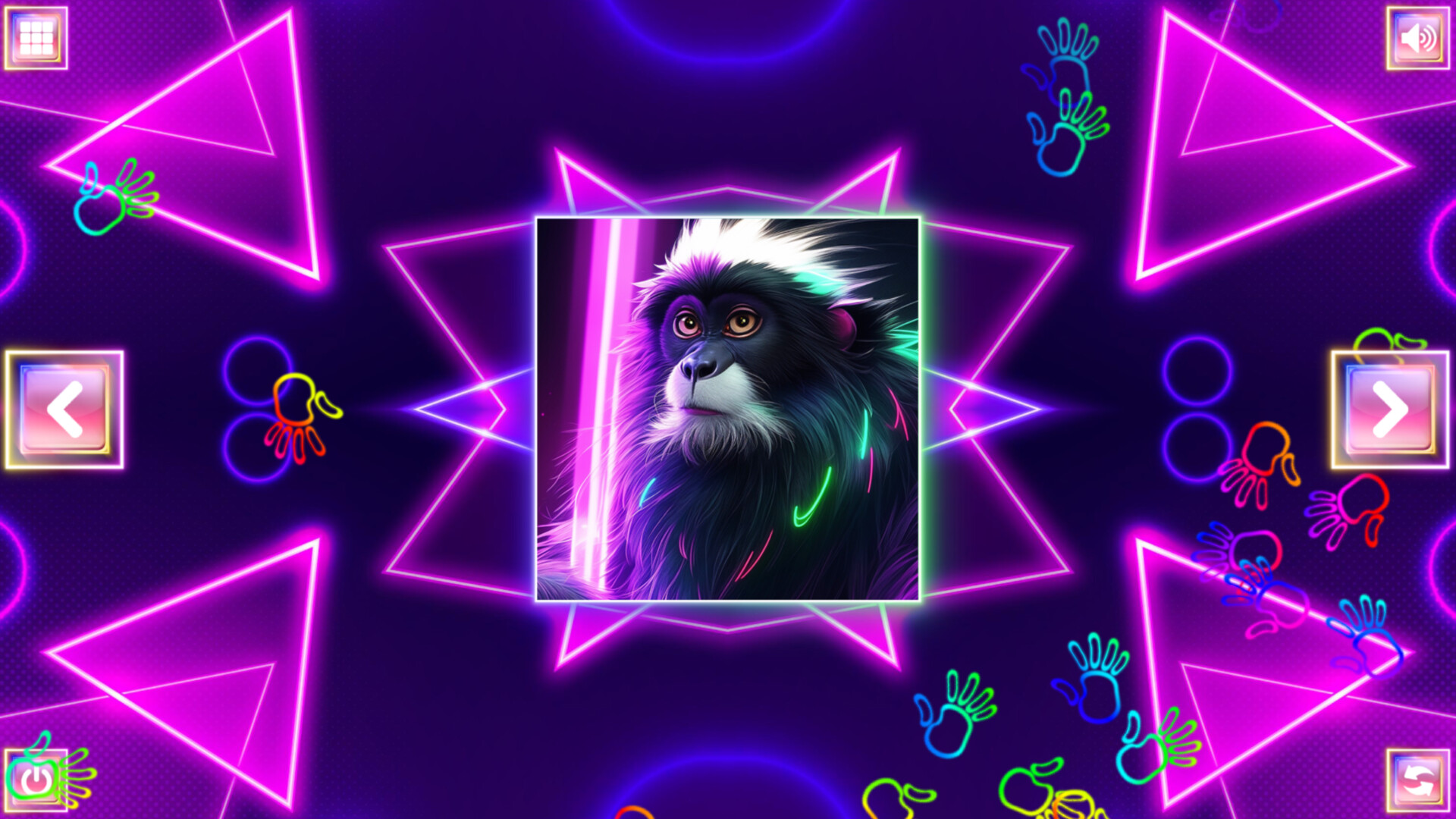 Save 72% on Neon Fantasy: Monkeys on Steam