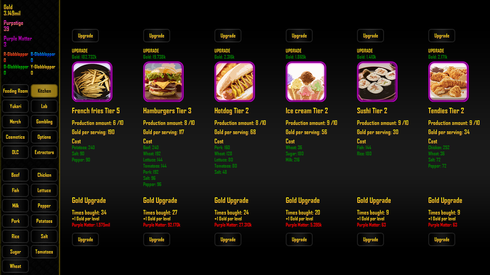 Operation Food to Gold on Steam