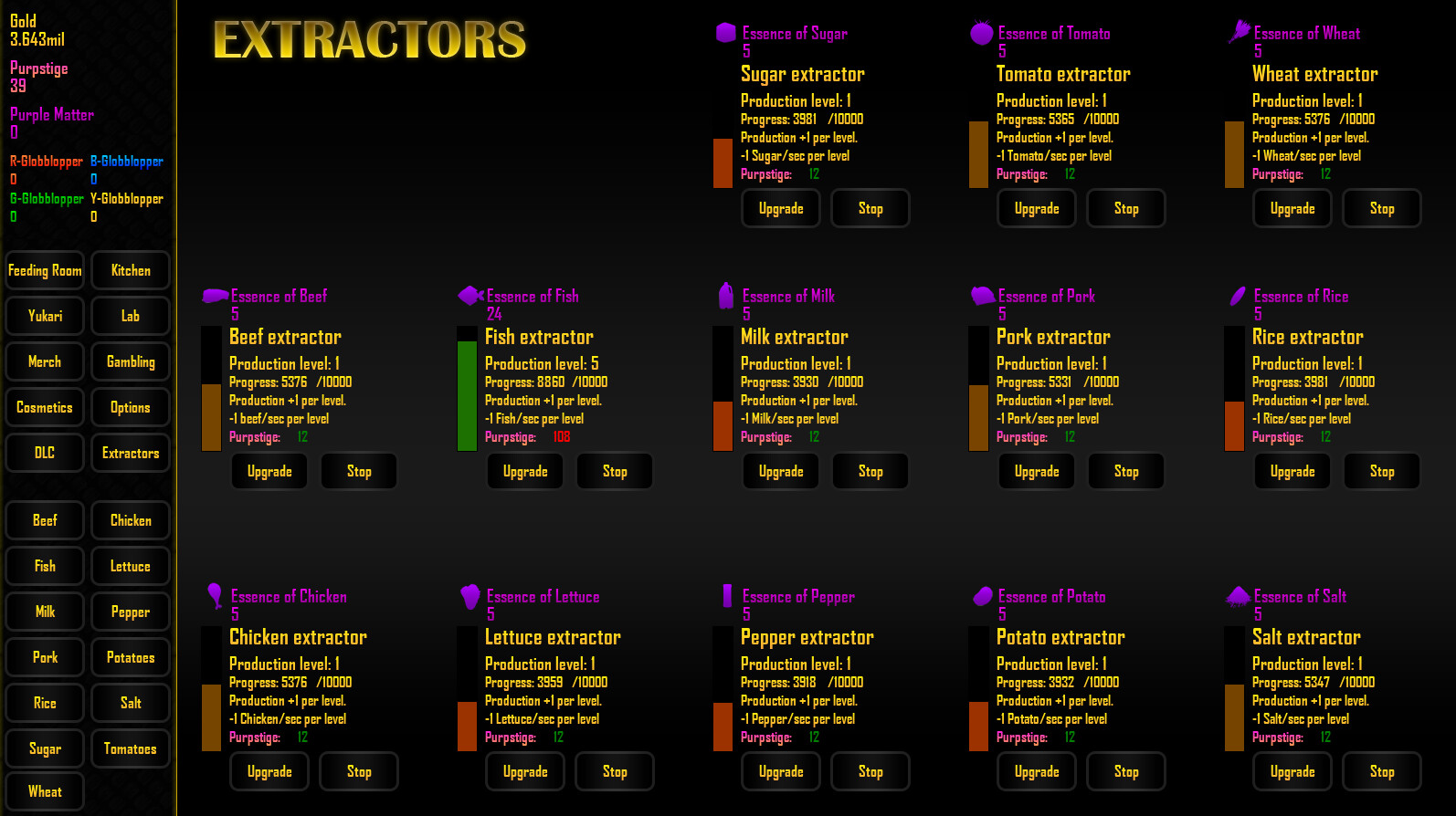 Operation Food to Gold on Steam