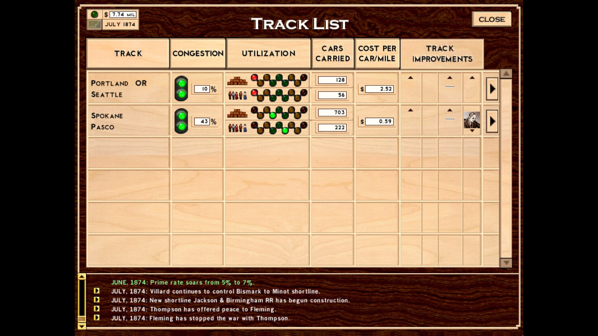 Save 80% on Rails Across America on Steam