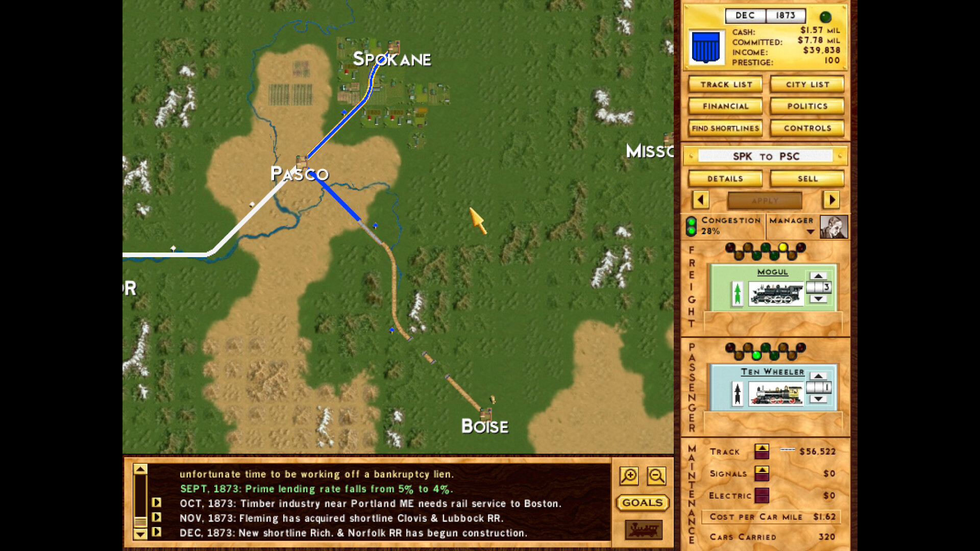 Save 80% on Rails Across America on Steam