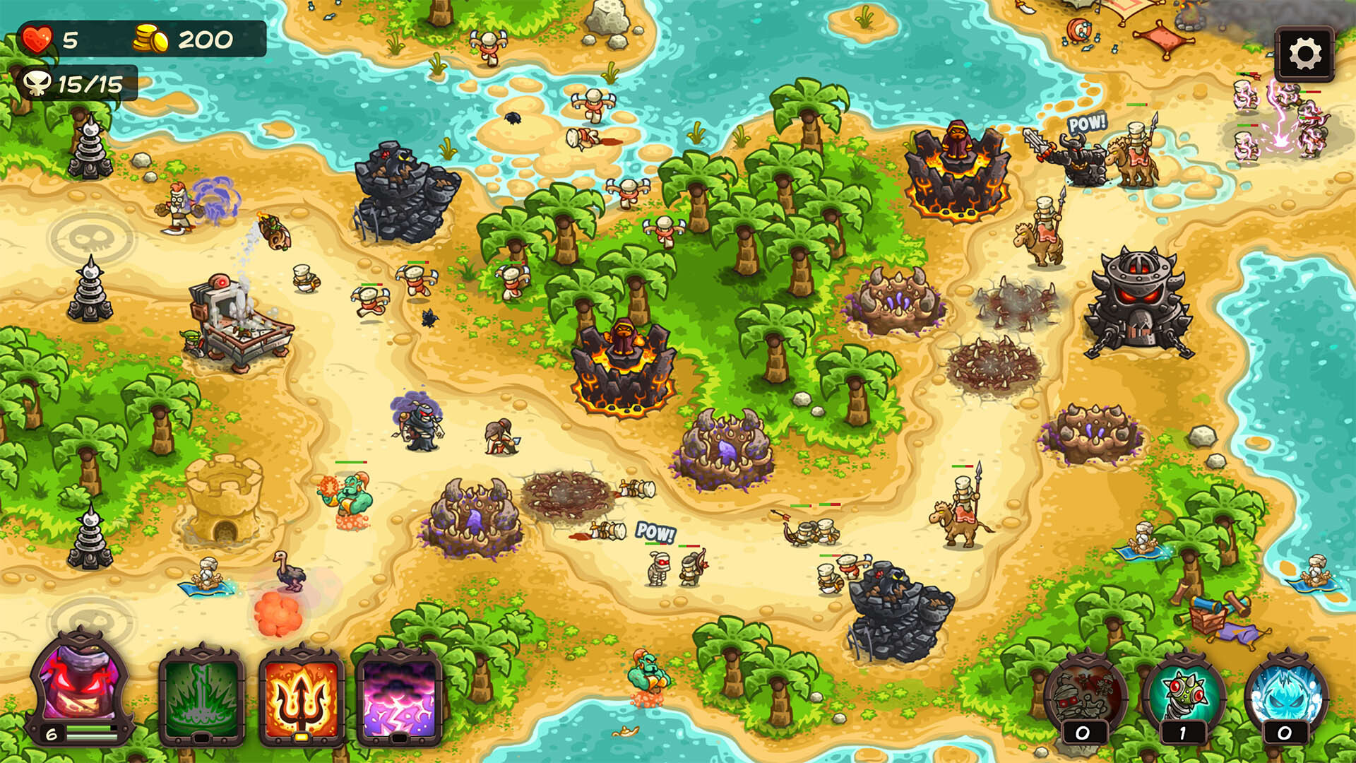 Kingdom Rush Vengeance - Hammerhold Campaign Screenshots · SteamDB