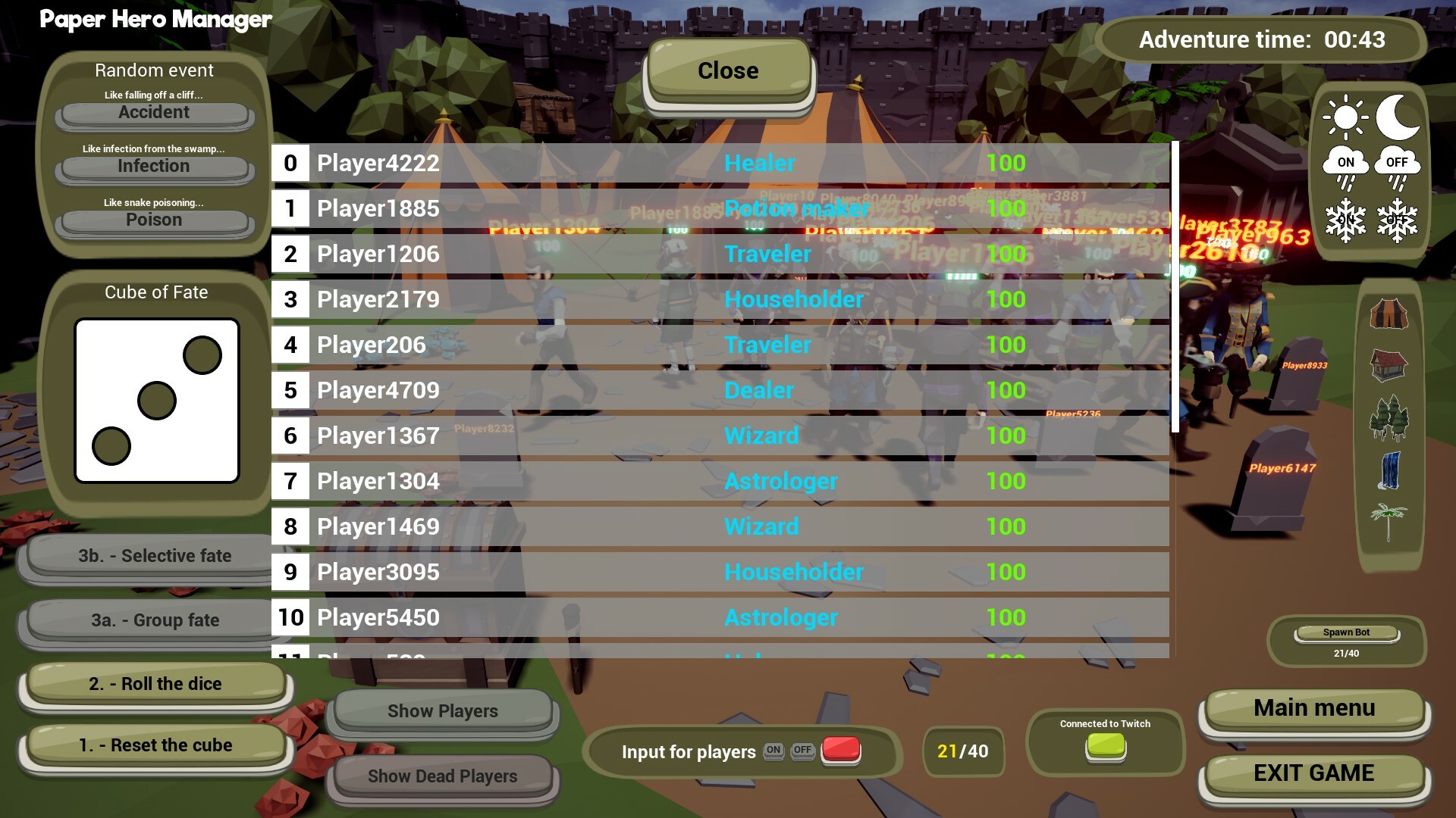 Paper Hero Manager no Steam