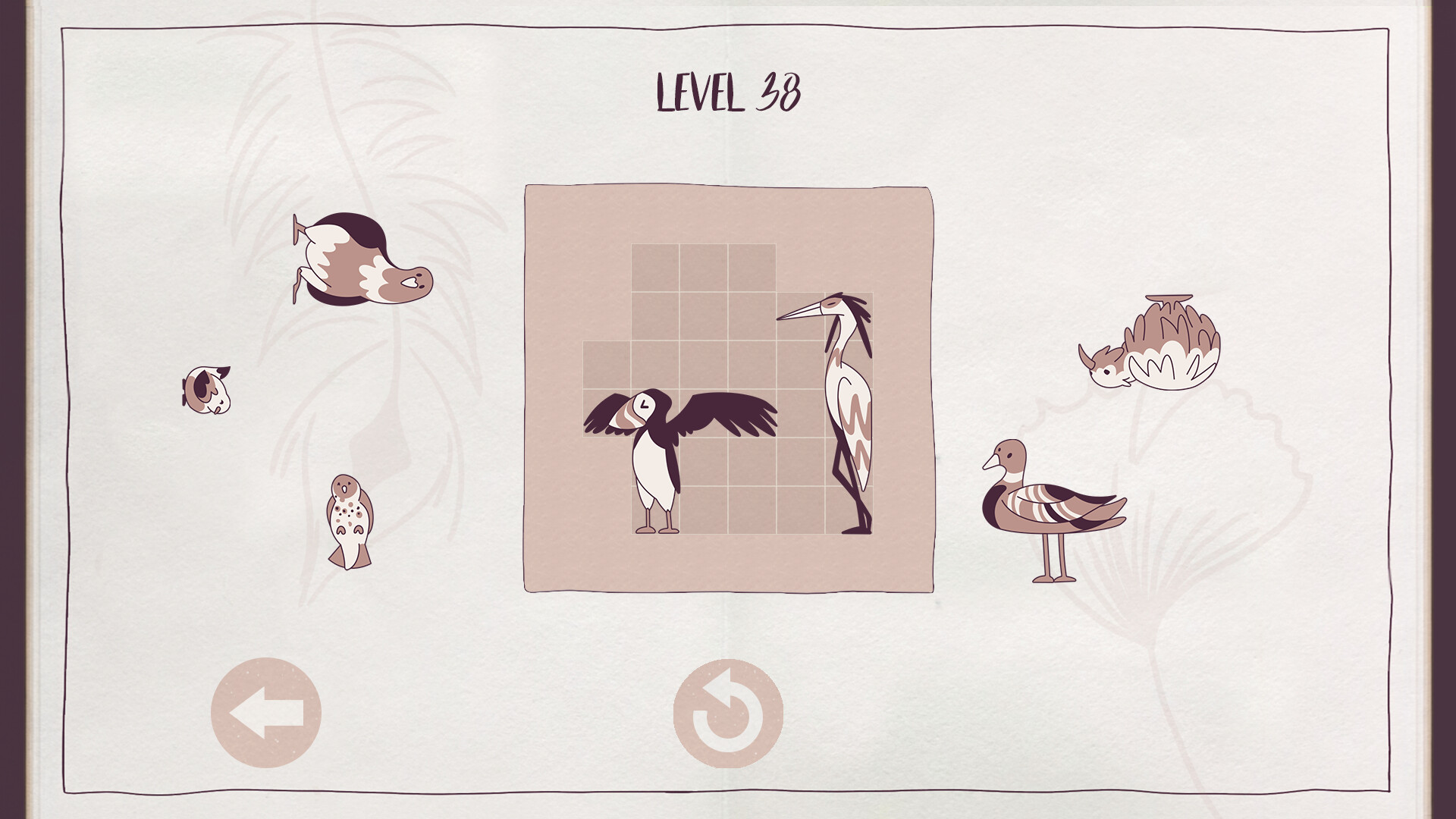 Birds Organized Neatly on Steam